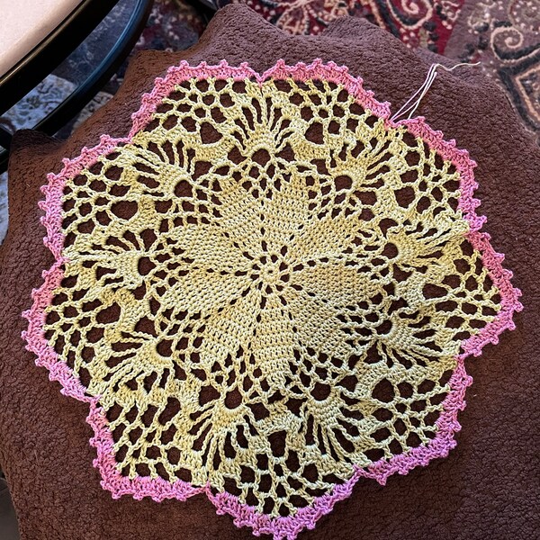 Nine Point Doily - PH-101 - Crochet Pattern PDF - Etsy