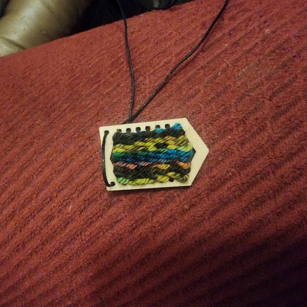 Mini Weaving Loom Kit, Makes 2, Miniature Craft Kit, Tiny Weaving Loom ...