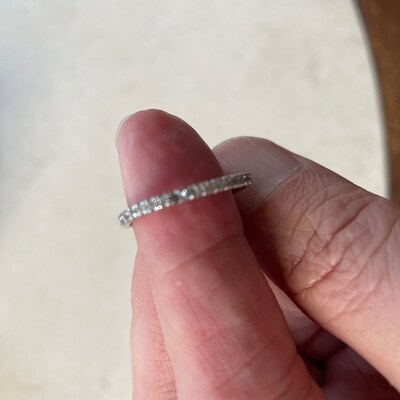 Sterling Silver Harp Ring, Note Ring, Instrument Ring, Silver Ring ...