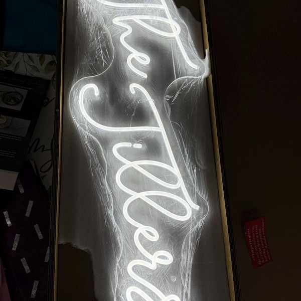 Neon Sign Custom Name, Custom Neon Sign Battery Operated, Neon Sign ...