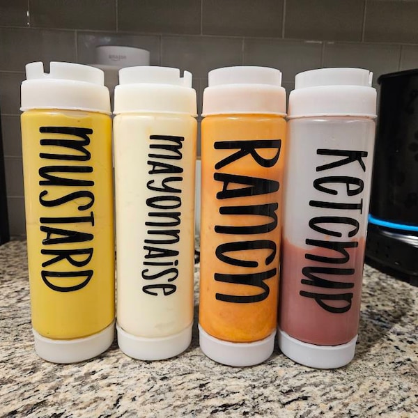Condiment/bottle Label *ONLY* - Etsy