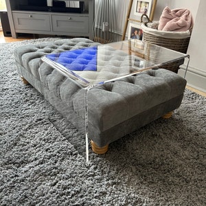 Acrylic Football Display Stand / Ball Riser Plinth Signed Autographed ...