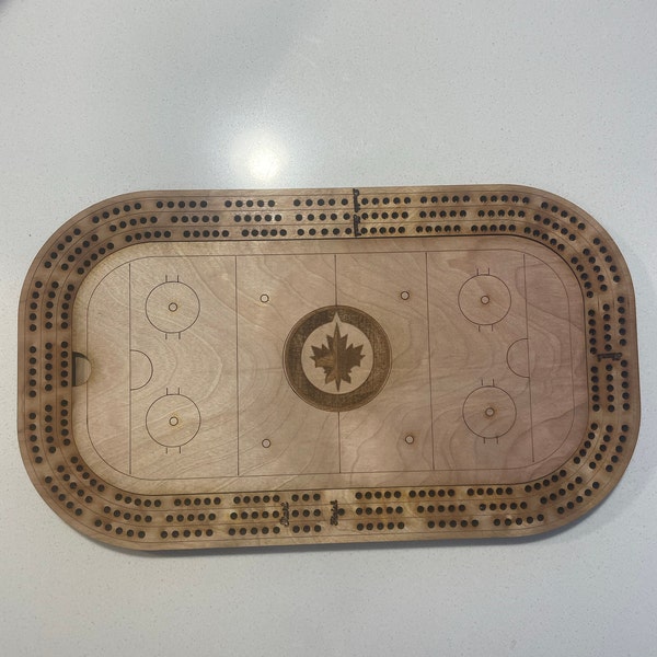 Custom Hockey Cribbage Board: Personalized Team Logo Gift - Etsy