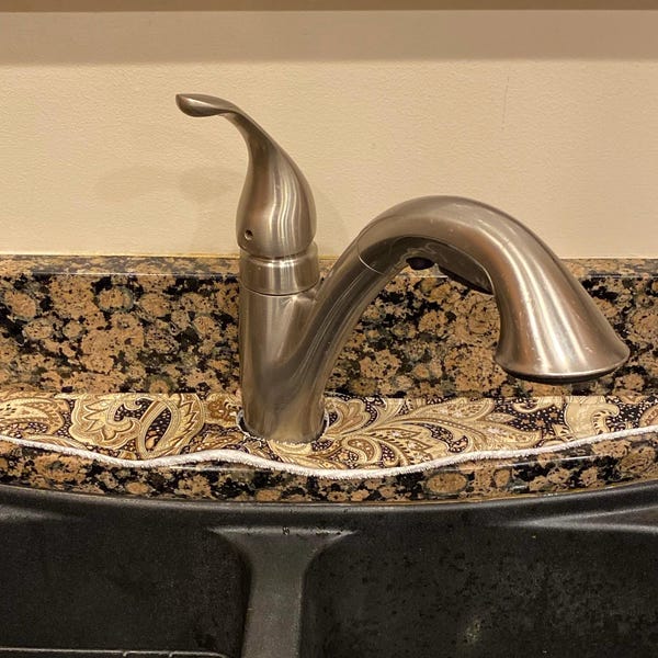 Kitchen Faucet Drip Catcher | RV Kitchen Decor Spring, Summer | Splash ...