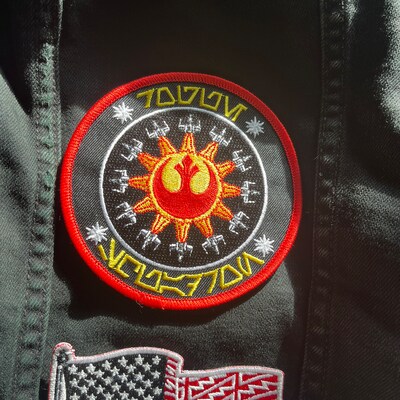 Star Wars X-wing Rogue Squadron classic 4 Patch in Aurebesh Rogue One ...