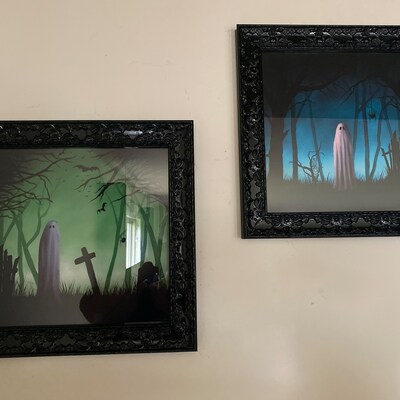 Renaissance, Ornate Obsidian Black Picture Frame, 1.75 Wide, 35 Common ...