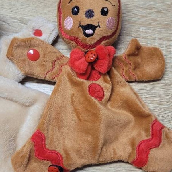 Highland Cow Lovey Blanket Sensory Toy Embroidery Design Digital ...