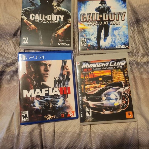 Photo Matte PS3 Game Cover Art (not Glossy) – Choose Case + Art or Art ...