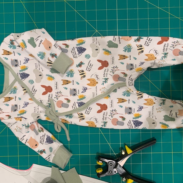 Bear Hug Wrap Romper PDF Sewing Pattern - Etsy