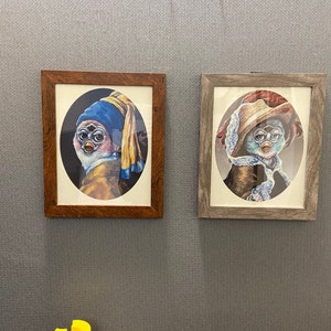 Cherub Princess Fiona Print Signed & Dated Renaissance 8 X 8 - Etsy