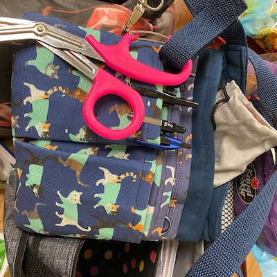 DIY Utility Belt With Pockets and Buckle Closure Made With Home Decor ...