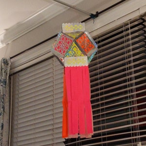 Large No Assembly Foldable Reusable Diwali Paper Lantern Akash Kandil ...