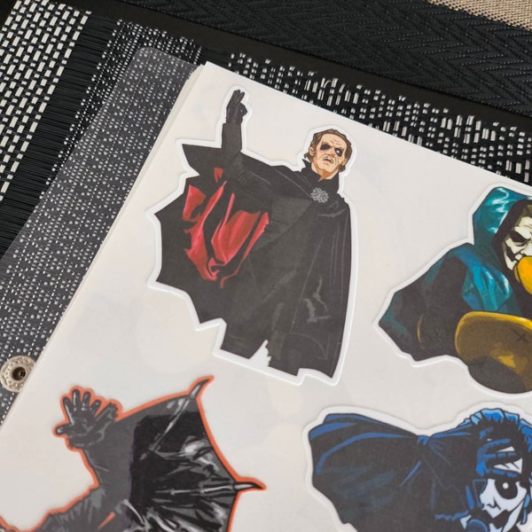 Papa Emeritus IV Cardinal Copia Square Hammer Ghost Movie Sticker - Etsy