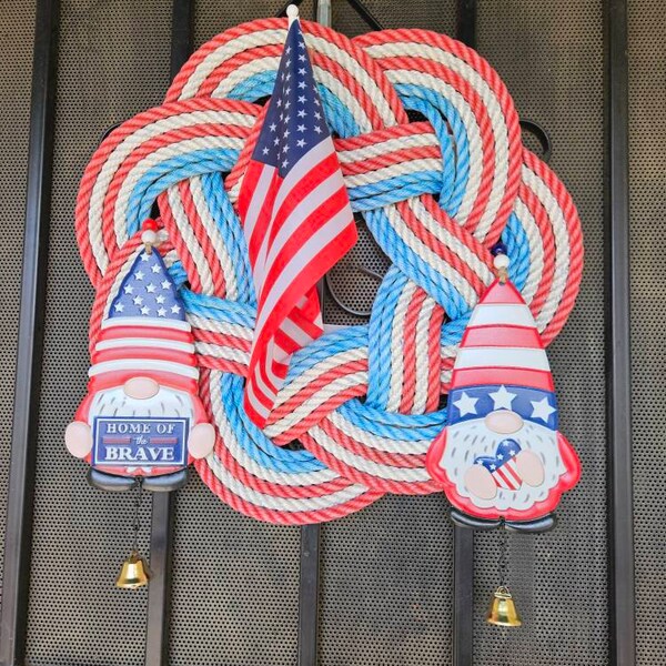 Oyster Wreath, White Rope Wreath, Upcycled Lobster Rope Wreath ...