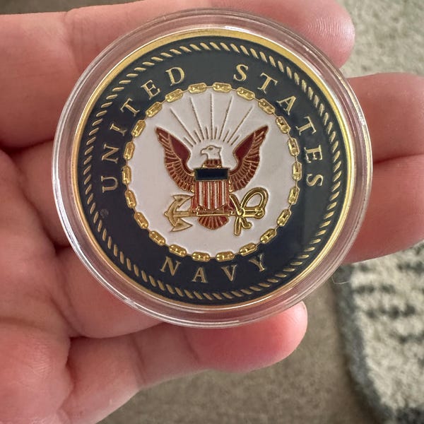 Marine Corps Military Rank Challenge Art Coin - Private First Class ...