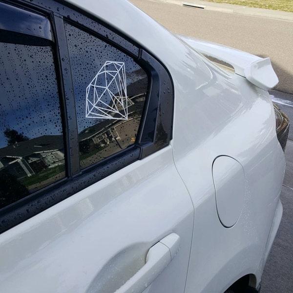 Diamond Decal, Diamond Sticker, Diamond, Bling Decal, Car Decal, Laptop ...
