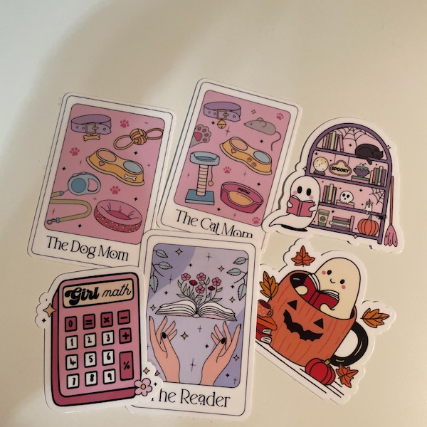 The Reader Tarot Card Sticker, Book Lovers, Book Club, Fantasy, Kindle ...