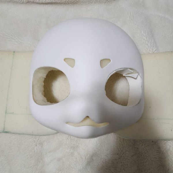 Little Fierce Head Base Furry Face Fursuit PLA 3D Print (kemono Series ...