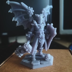 Elven Archer. Elf Commando 3D Printed Resin Miniature by Pollygrimm - Etsy