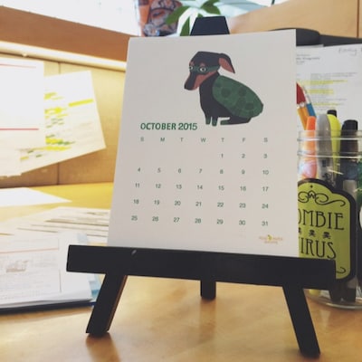 Dachshund Calendar Mini Digital Download - Etsy