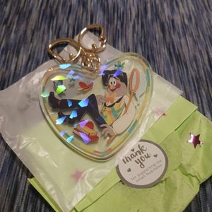 Eddie Dear welcome Home Two-sided Holographic Charm - Etsy