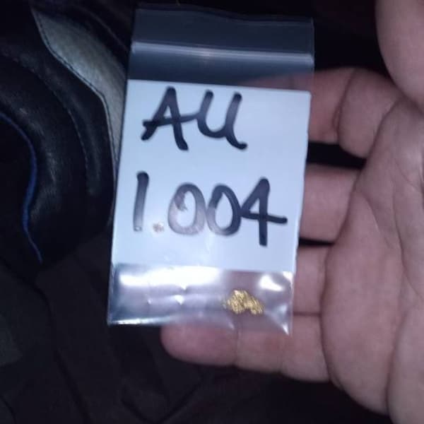 1/2 GRAM Refined Pure 24k Gold .9999 Fine Gold Grain SHOT With BOTTLE ...