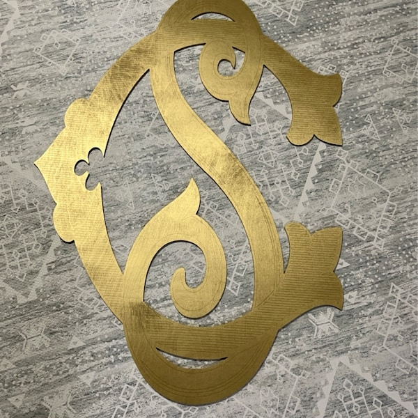 Custom Initials Sign / Wedding Sign / Custom Monogram / Custom Initials ...