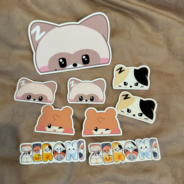 Zeroni Peeker Stickers (ZB1) - Etsy