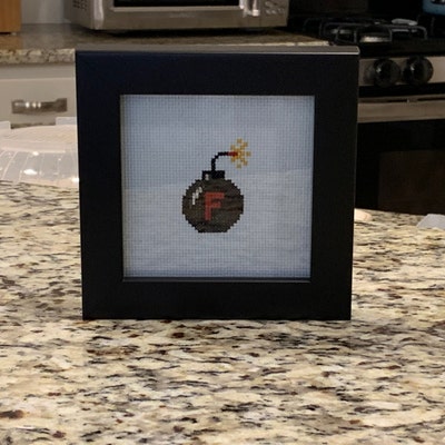 Cheeky F Bomb Cross Stitch Pattern printable PDF Immediate Download ...