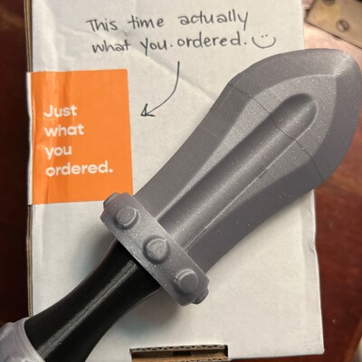 Baby's First Sword Fun Rattle Sensory Toy for Babies and - Etsy