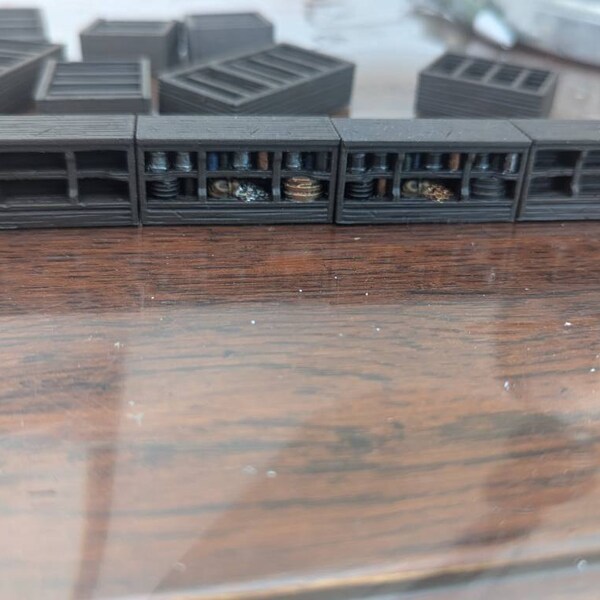 Traps RPG Miniature Furniture 3D Printed 28mm Scatter Terrain Tabletop ...