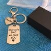 Mail Carrier Keychain Engraved Stainless Steel, Gift for Mailman Him or ...