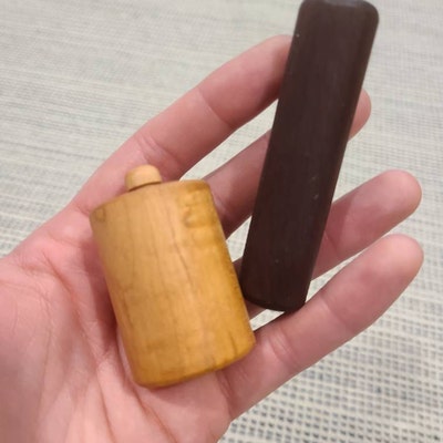 4 Montessori Dowel Toystoddler Stacking Set - Etsy