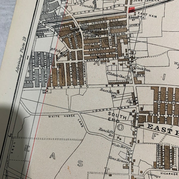 Antique Map LONDON City Street Planning, Mansion House,cheapside 1838 ...