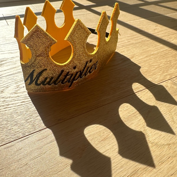 Personalized King Crown/ Knight Crown/prince Crown/ Felt Crown - Etsy