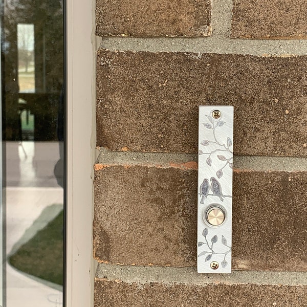 Bird Lovers Doorbell With Lighted Button - Etsy
