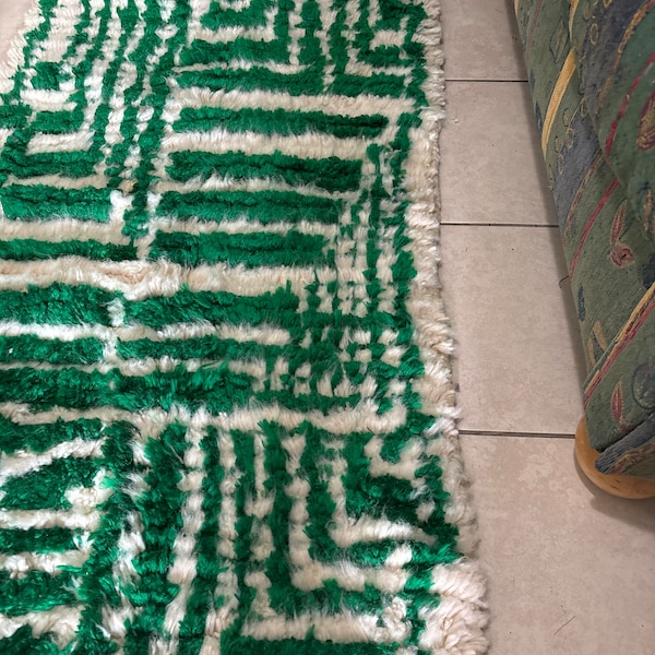 Large Black and White Checkered Rug, Moroccan Berber Checkered Rug ...