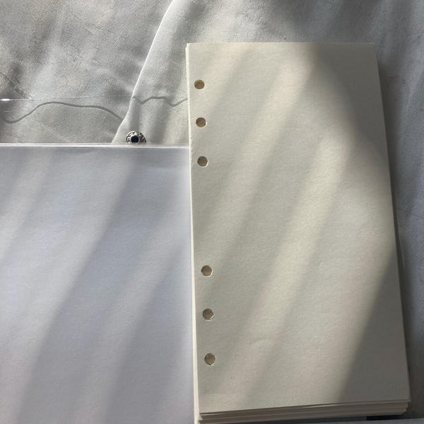 45sheets, A5 Planner Insert, Personal Size, Dot Inserts, Lined, Grid ...