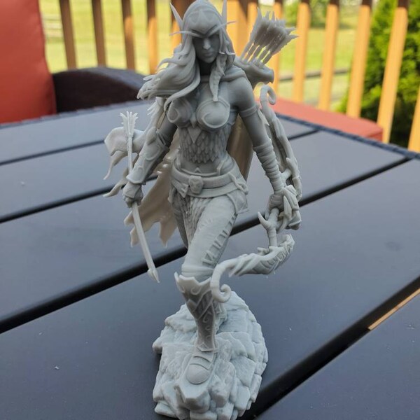 Alleria Windrunner Wow Model for Painting by Luftmensch - Etsy