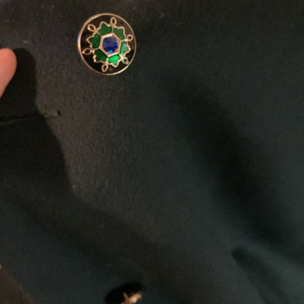 Luxury Black Colour Rhinestone Fancy Large Shank Buttons 11/18/23/25mm ...