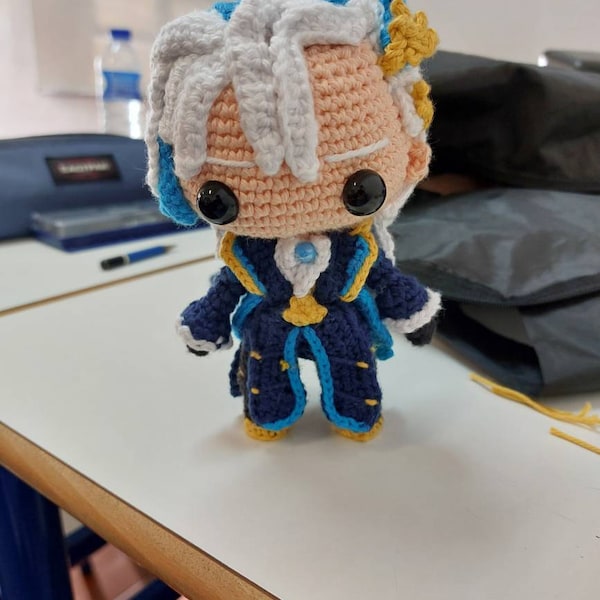 Crochet PDF Pattern: "navia" Chibi Amigurumi - Etsy