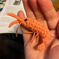 PDF Crochet Pattern - Shrimp or Prawn Amigurumi - Etsy UK