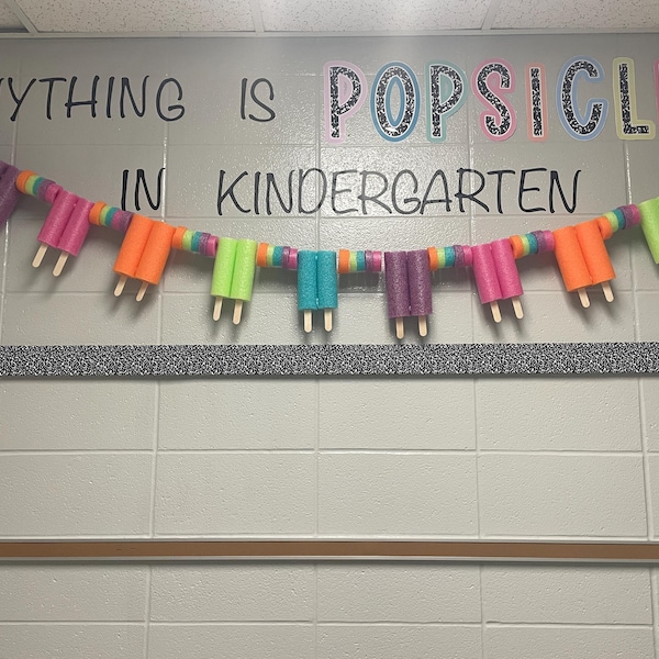 Pretty in Pastel Bulletin Board Letters - Etsy