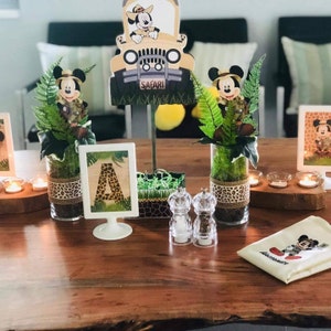 Safari Centerpieces - Etsy