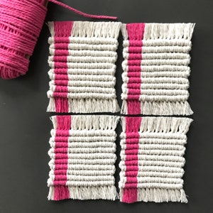 8mm Red Macrame Cordred Cotton Cord for Macramemacrame Rope | Etsy