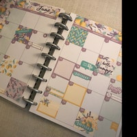 Happy Planner June Monthly Kit, June Happy Planner Printable Stickers ...