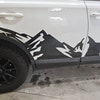 2x Sticker Wrap Splash Decal Vinyl Side Door Mud Splash Compatible With ...