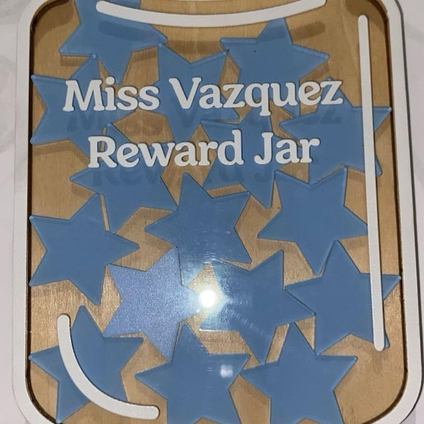 Custom Magnetic Reward Jar Classroom Behavior, Personalized Emotion ...