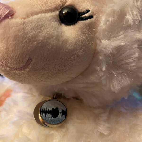 Clear Monogram Keychain gold Foil - Etsy