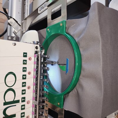 Basic Shapes Set Embroidery Design. Circledesign. Oval Design ...